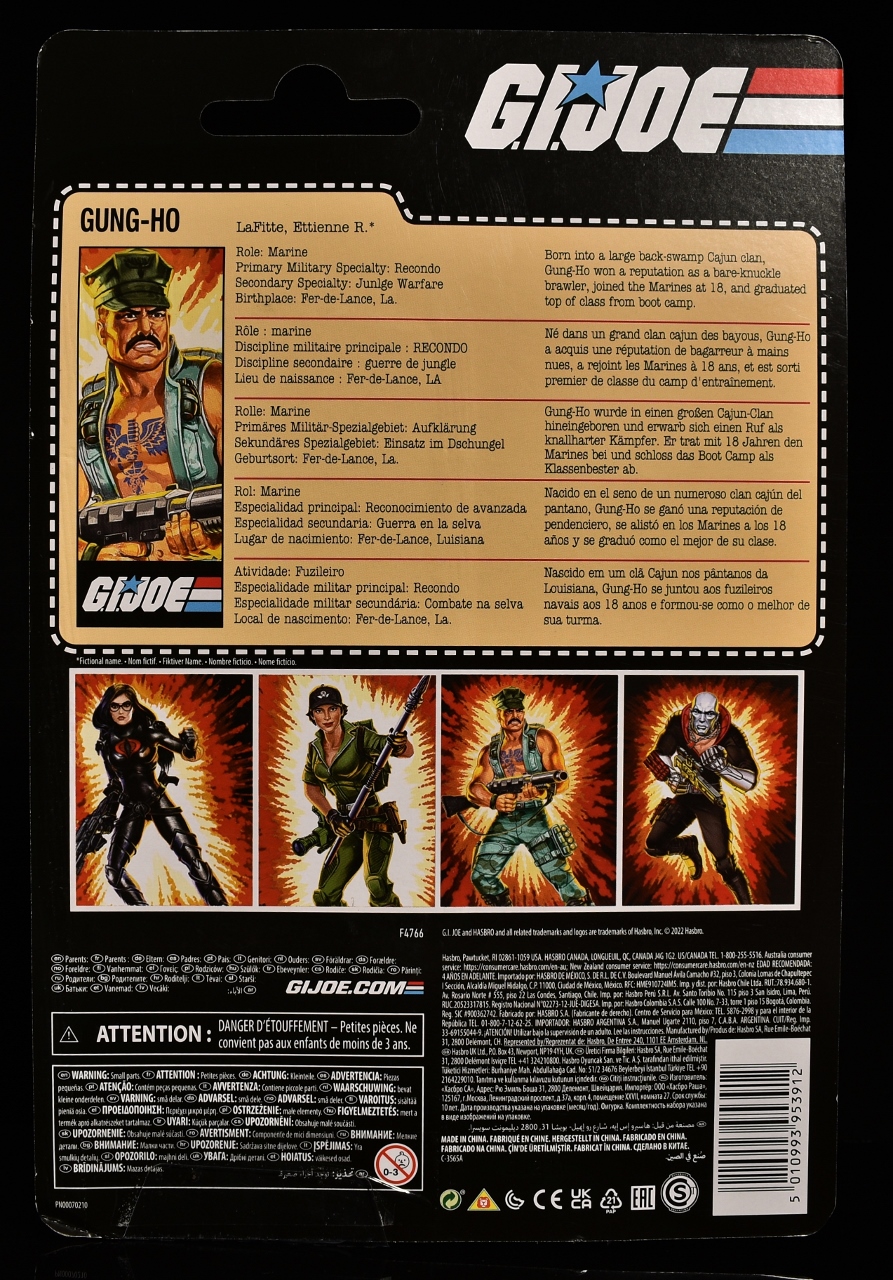 Hasbro: G.I. Joe Classified Series Retro Card Gung-Ho Review