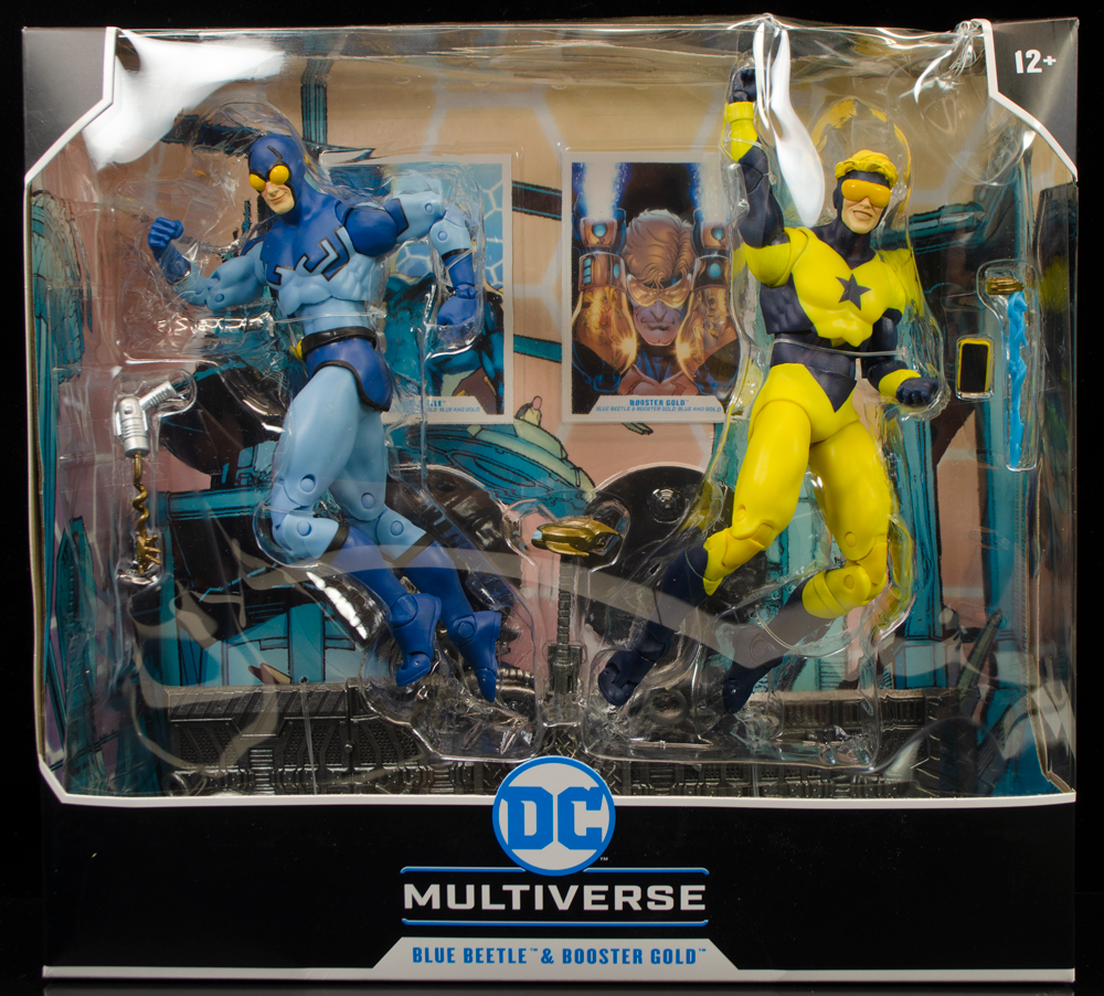 McFarlane Toys: DC Multiverse Blue Beetle and Booster Gold Review