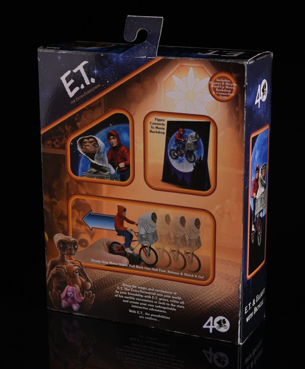 NECA: E.T. 40th Anniversary E.T. and Elliot with Bicycle Review