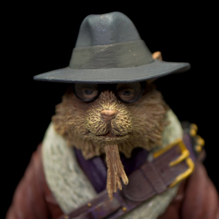 NECA: TMNT x Universal Monsters Splinter as Van Helsing First Look