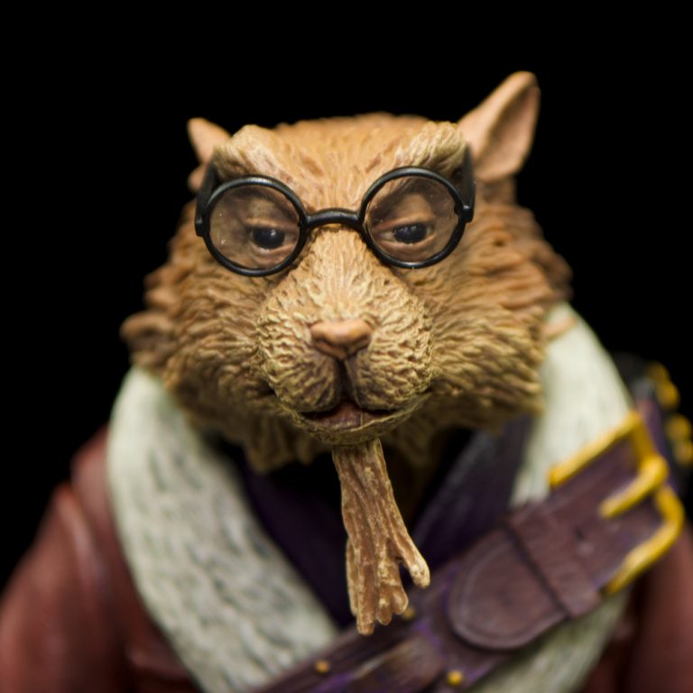 NECA: TMNT x Universal Monsters Splinter as Van Helsing First Look