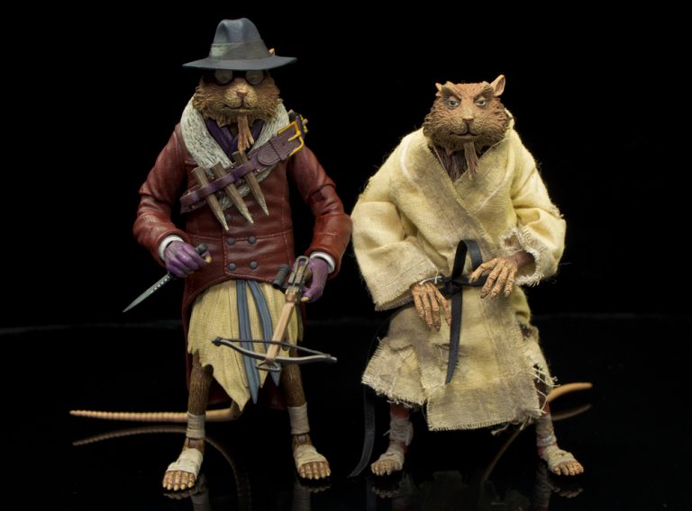 NECA: TMNT x Universal Monsters Splinter as Van Helsing First Look