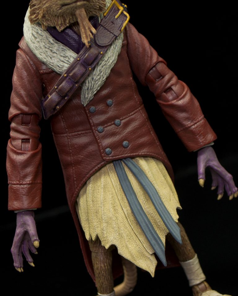 NECA: TMNT x Universal Monsters Splinter as Van Helsing First Look