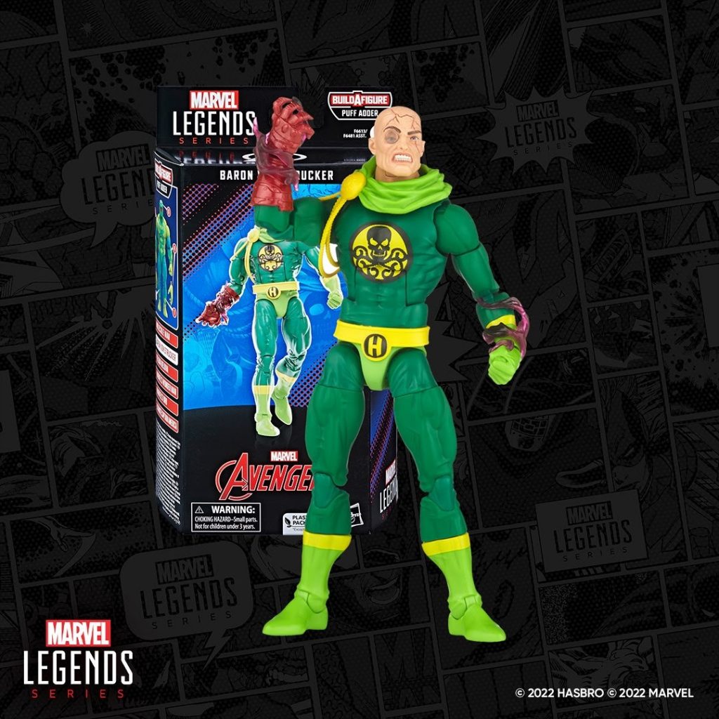 Hasbro: Marvel Legends Puff Adder Series Promo Pics and Pre-Orders