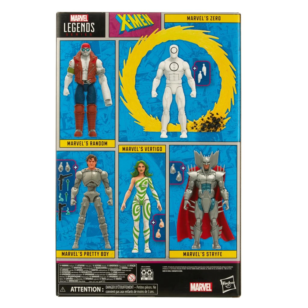 Hasbro: Marvel Legends X-Men Villains 5 Pack Promo Images and Pre-Orders