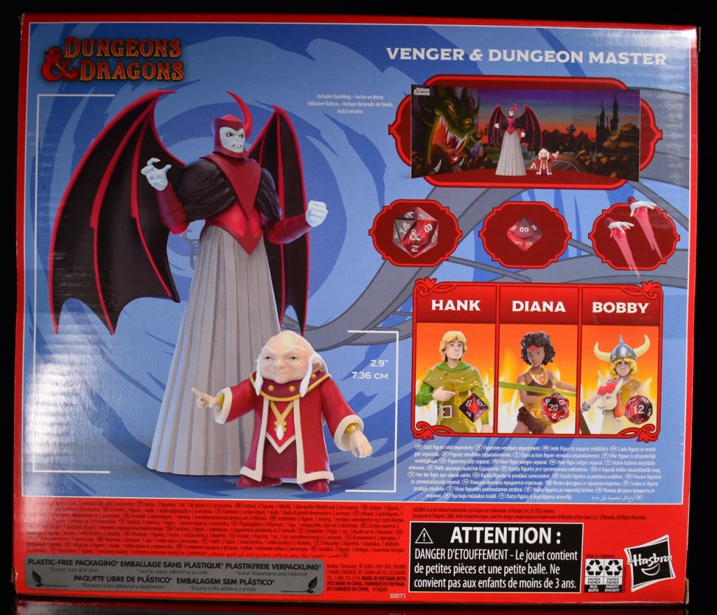 Hasbro: Dungeons and Dragons 40th Anniversary Venger and Dungeon Master ...