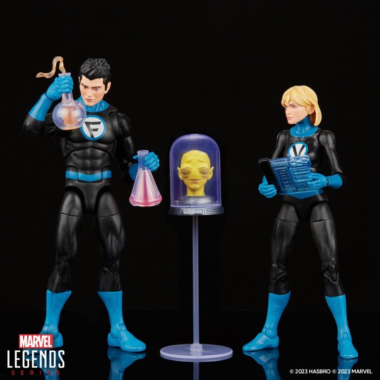 Hasbro: Marvel Legends Fantastic Four Franklin and Valeria Richards Two ...