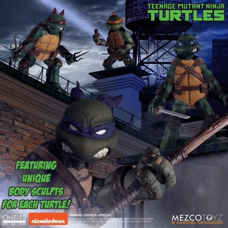 Mezco Toyz: One:12 Collective Teenage Mutant Ninja Turtles Deluxe Boxed Set