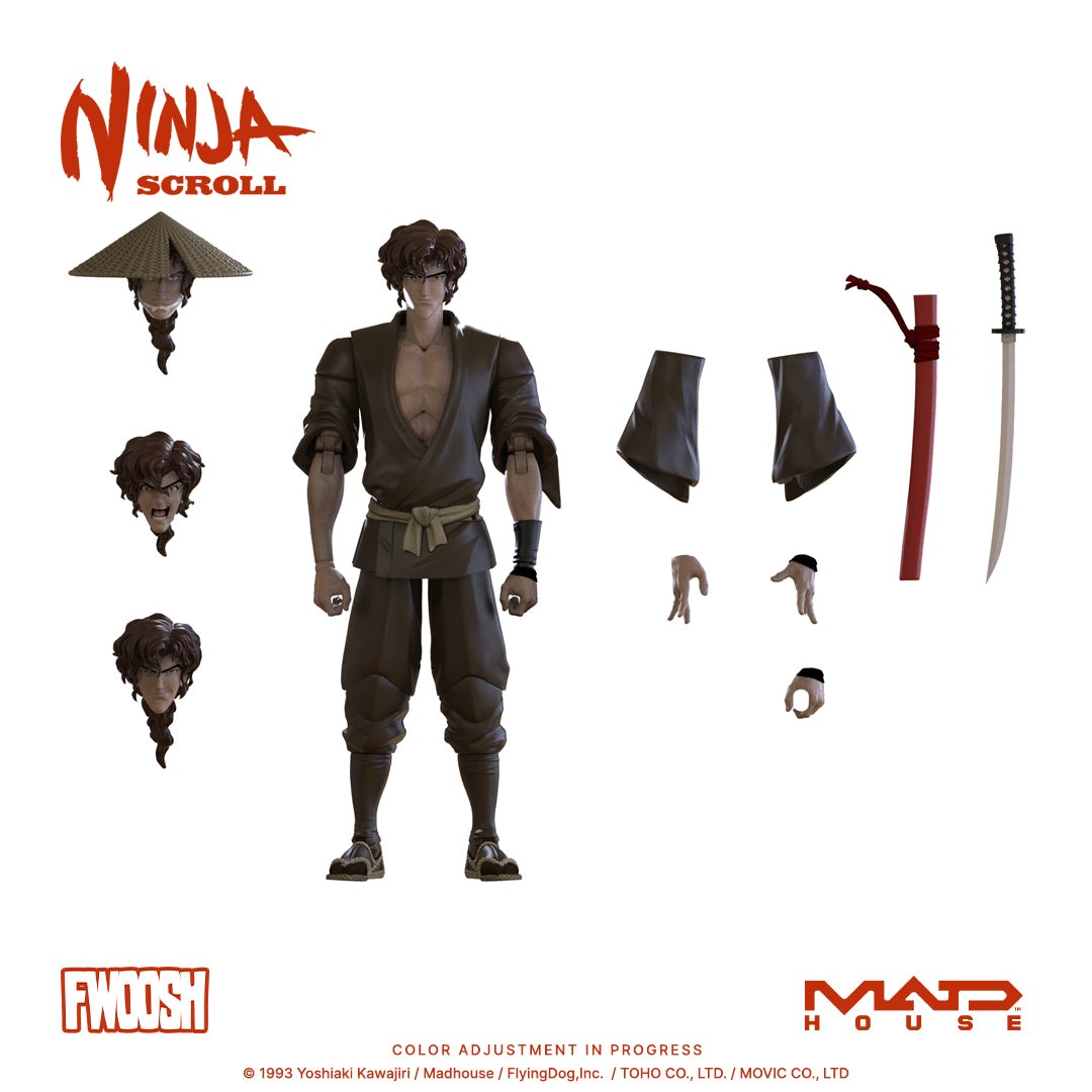 Fwoosh Toys Ninja Scroll Jubei Promo 01