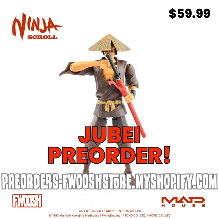 Fwoosh Toys Ninja Scroll Jubei Promo 04