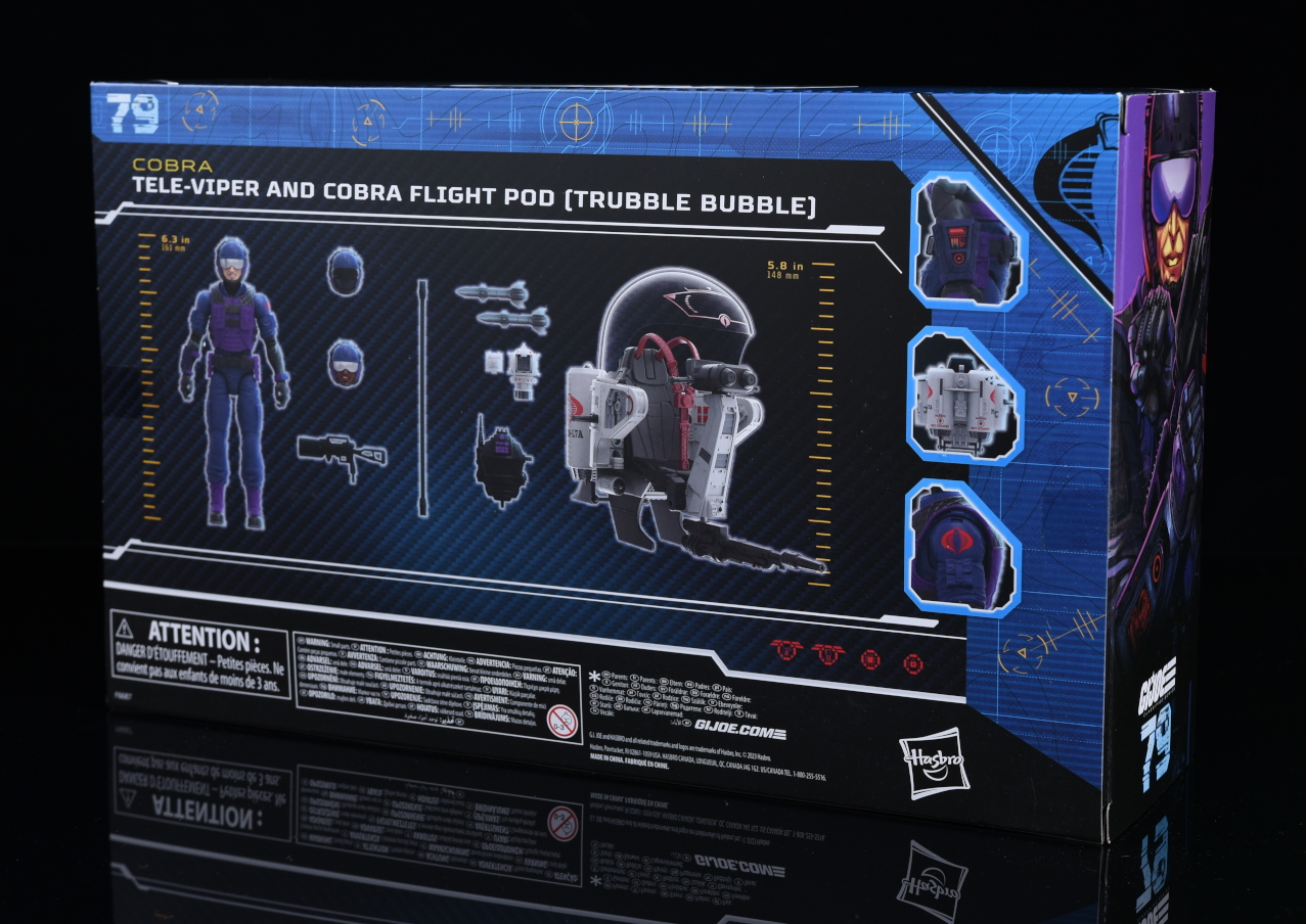 Hasbro: G.I. Joe Classified Tele-Viper and Cobra Flight Pod (Trubble ...