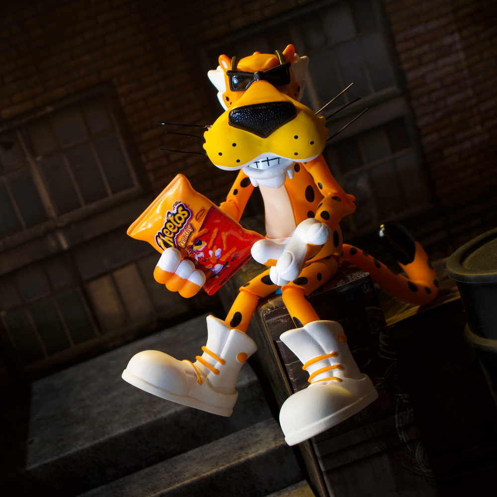 Jada Toys: Cheetos Chester Cheetah Action Figure First Look