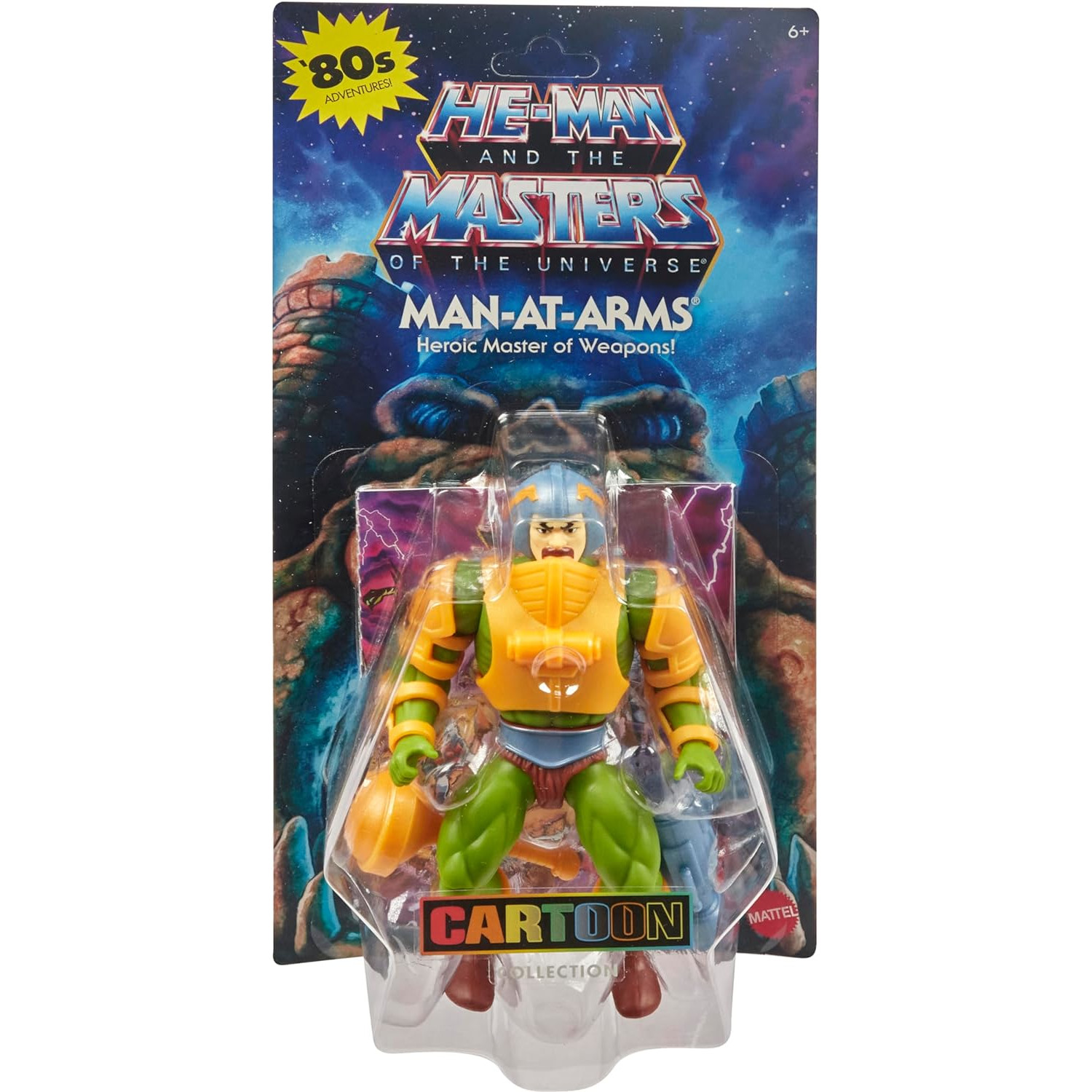 Mattel Masters of the Universe Origins Cartoon Collection Man-At-Arms ...