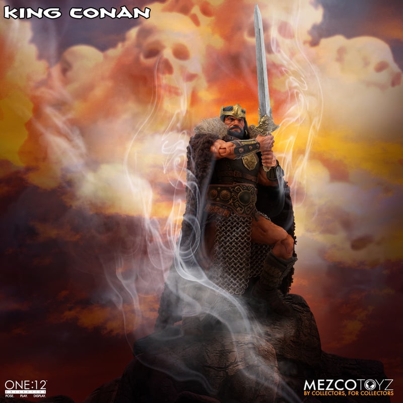 Mezco One12 Collective King Conan Promo 02