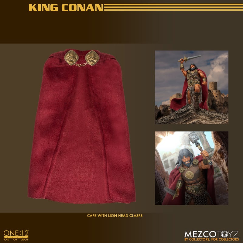 Mezco One12 Collective King Conan Promo 15