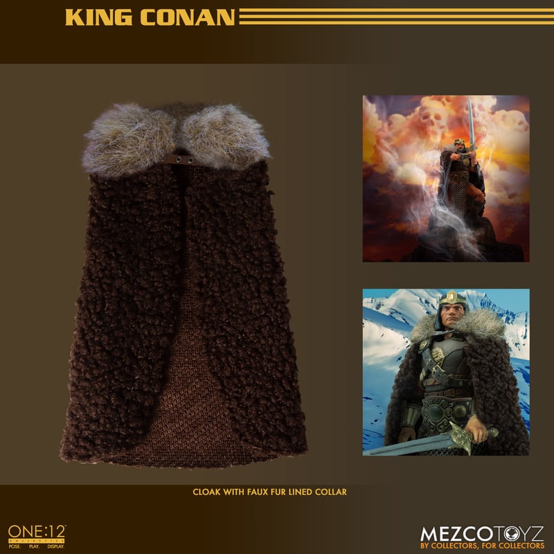 Mezco One12 Collective King Conan Promo 16