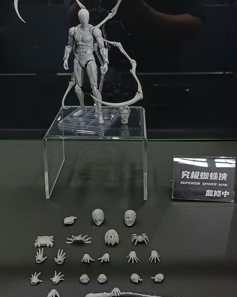 Modoking 112 Scale Avengers Superior Spider-Man Pre-Painted Model Kit ...