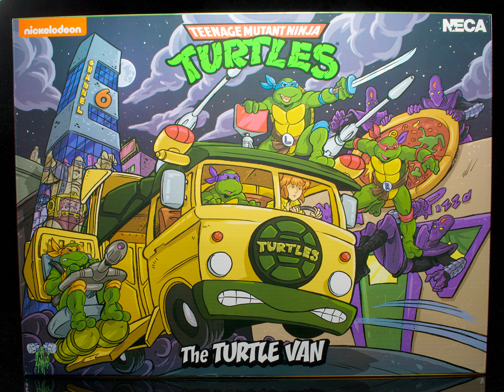 NECA Toys: Teenage Mutant Ninja Turtles Turtle Van First Look and Unboxing