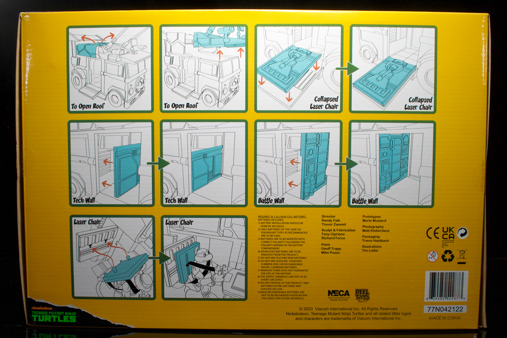 NECA Toys: Teenage Mutant Ninja Turtles Turtle Van First Look and Unboxing