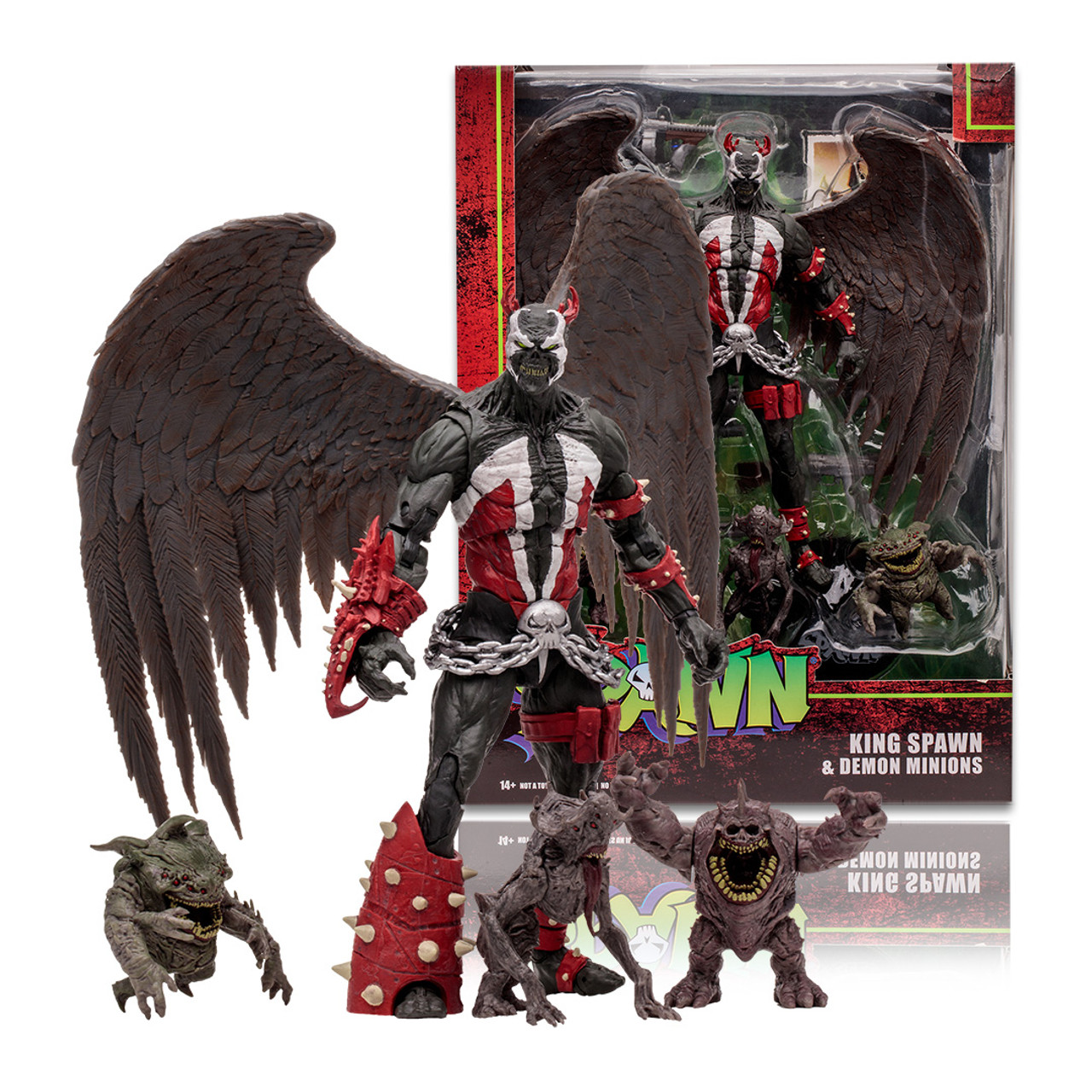 McFarlane Toys Spawn King Spawn with Demon Minions Deluxe Set 01