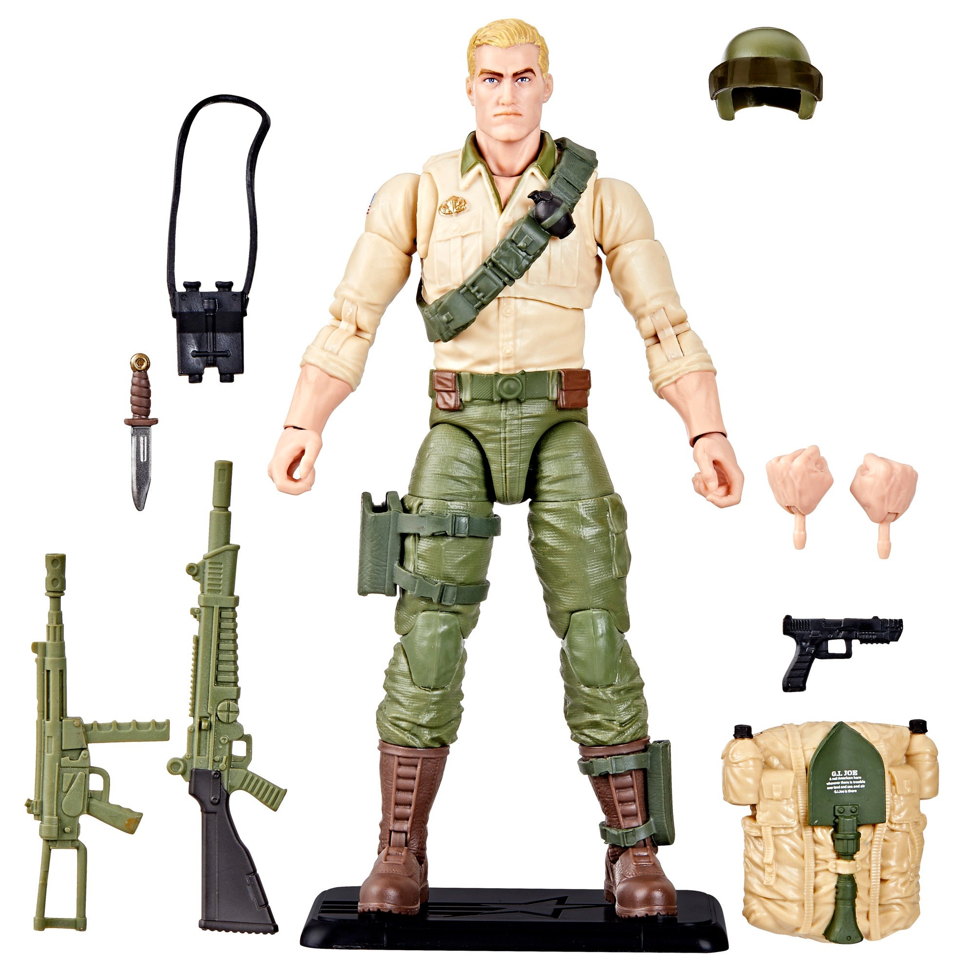 Hasbro GIJoe Classified Series Retro Cardback Duke Promo 10