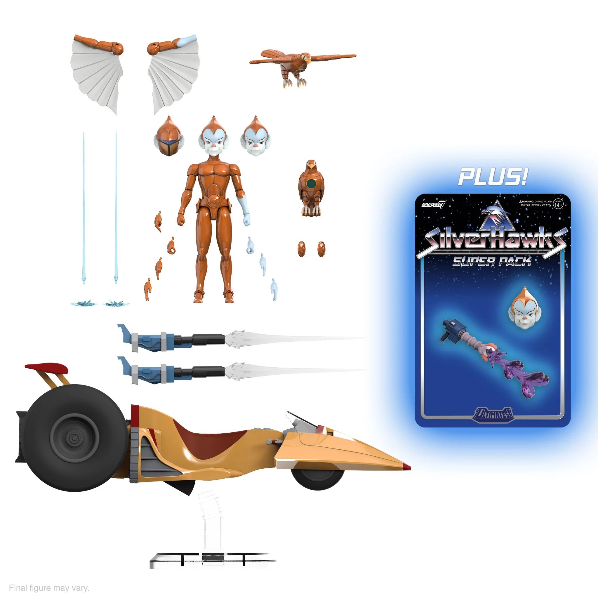 Super7: SilverHawks Copper Kidd ULTIMATES! Pre-Order
