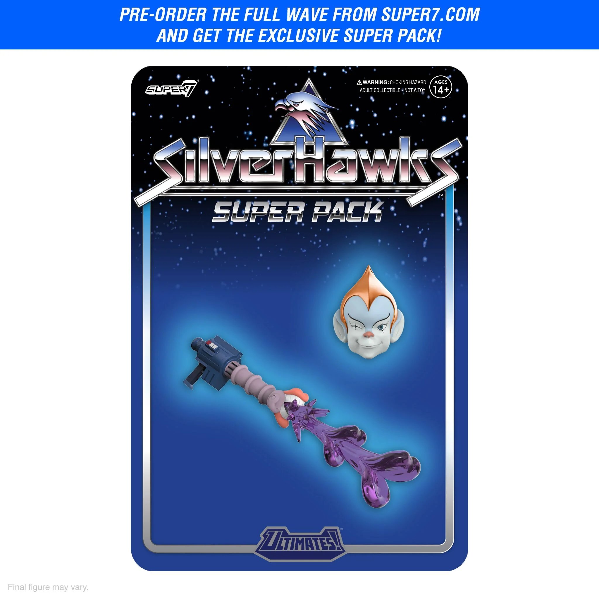 Super7: SilverHawks Copper Kidd ULTIMATES! Pre-Order