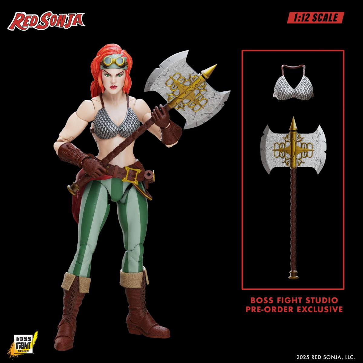 Boss Fight Studio: Steampunk Legend Red Sonja Pre-Order