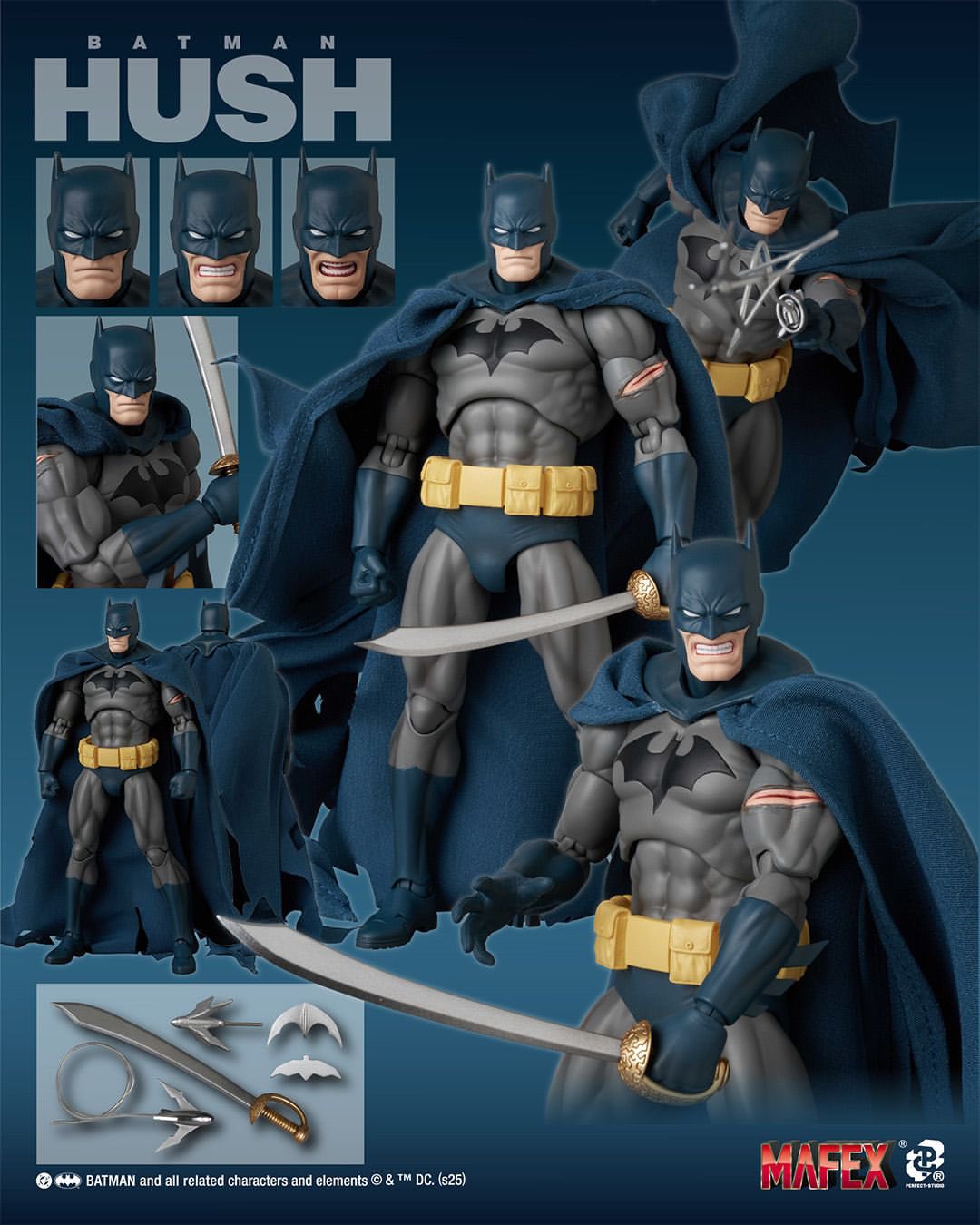 Mafex-Hush-Batman